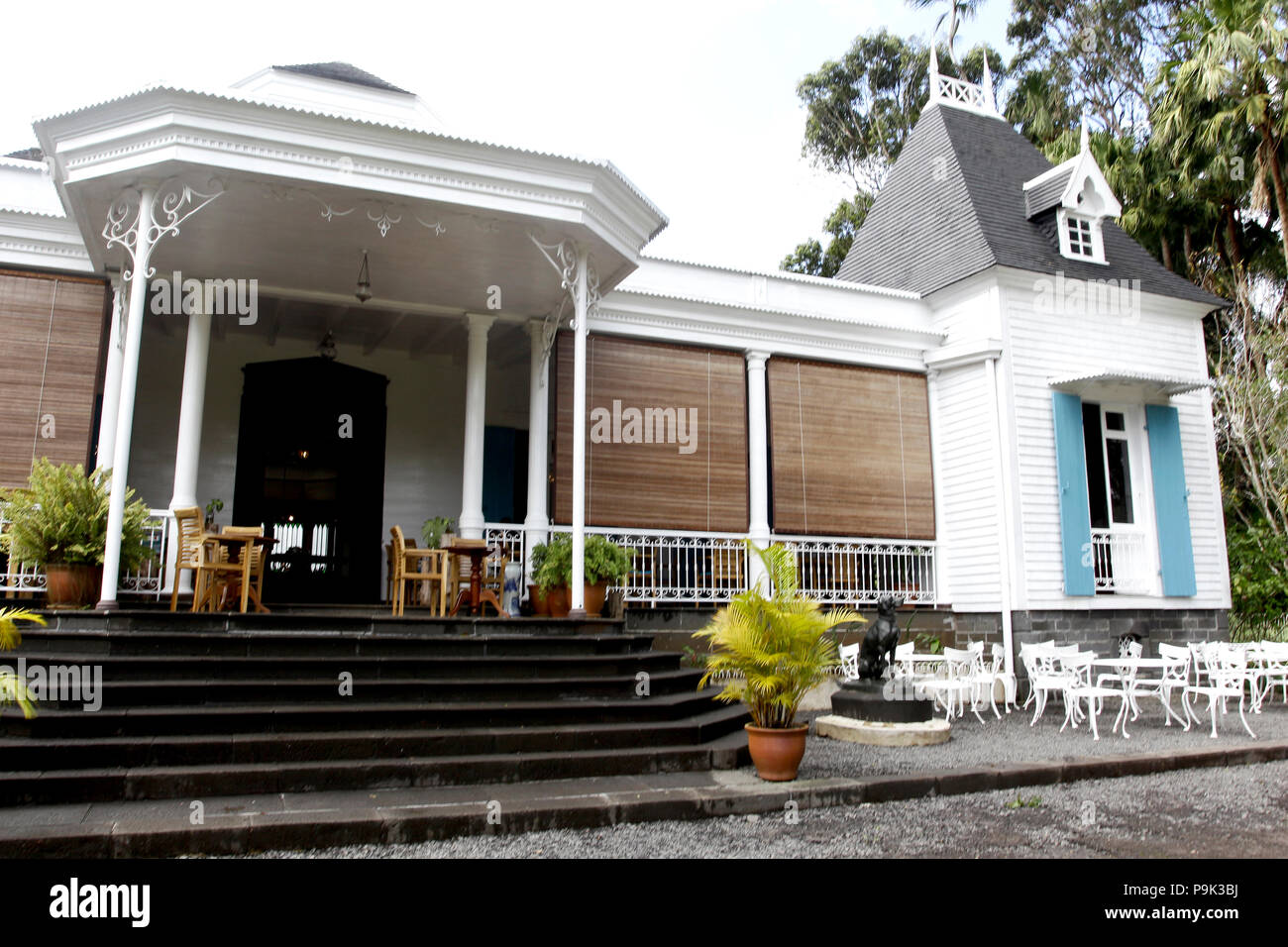 Le Domaine des Aubineaux.Curepipe Stock Photo - Alamy