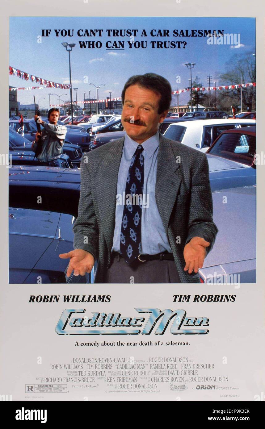 Original Film Title: CADILLAC MAN. English Title: CADILLAC MAN. Film ...