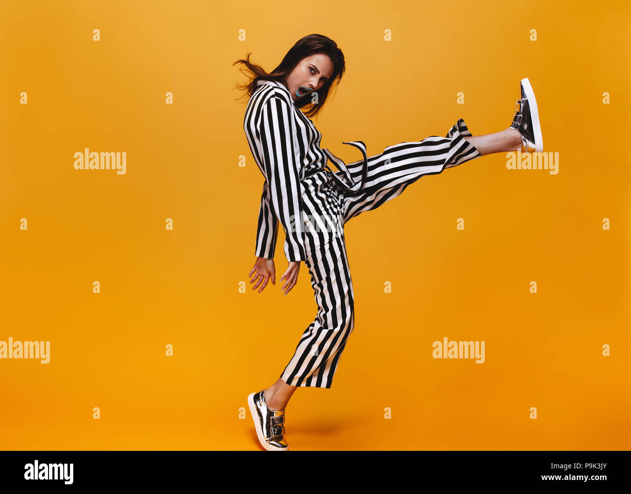 Funky orange hi-res stock photography and images - Alamy