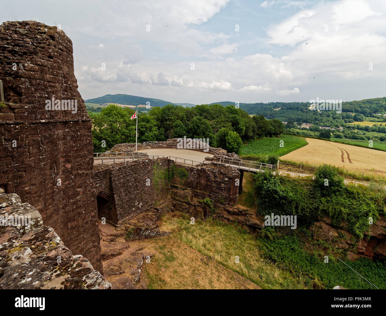 Goodrich castle hi-res stock photography and images - Alamy