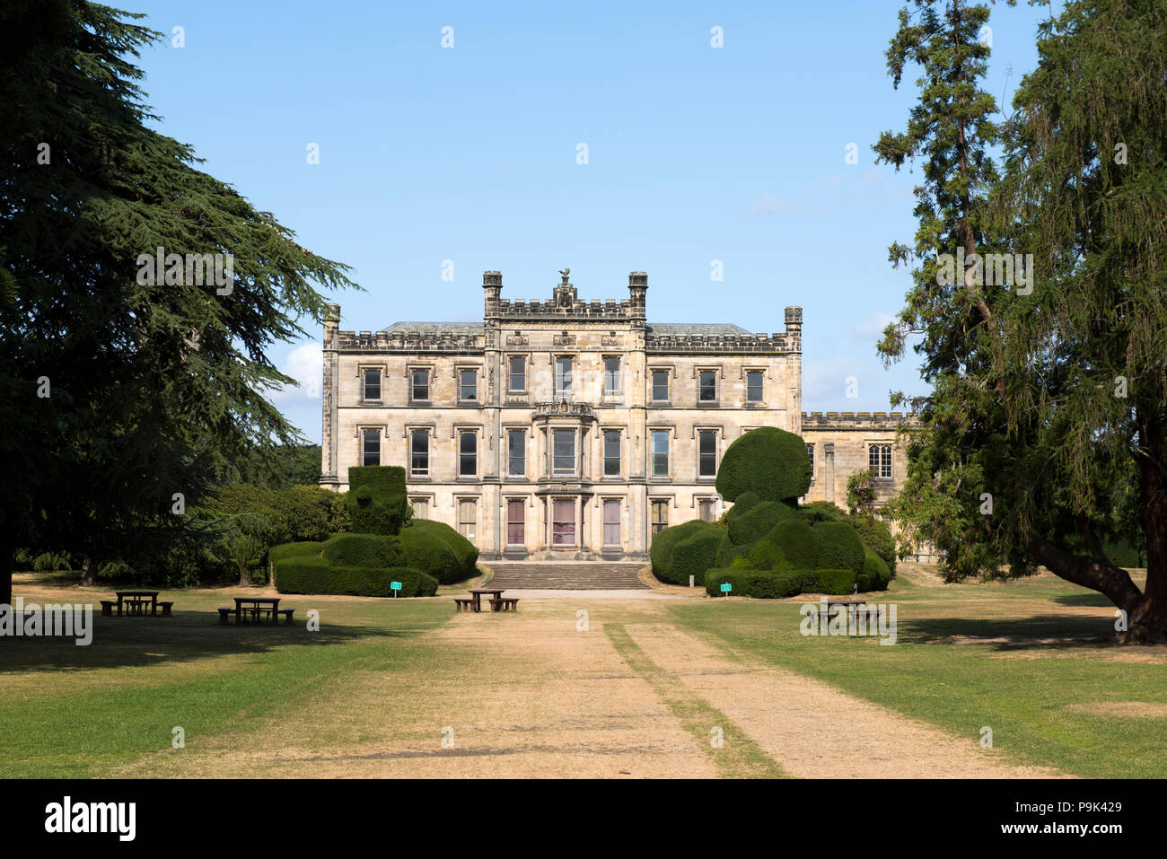 Elvaston Castle and Country Park, Derbyshire England UK Stock Photo - Alamy