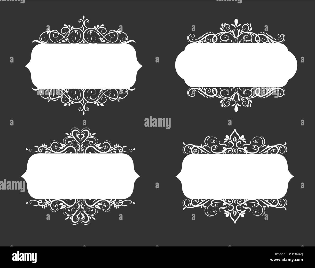 Vector illustration of old style label Stock Vector Image & Art - Alamy