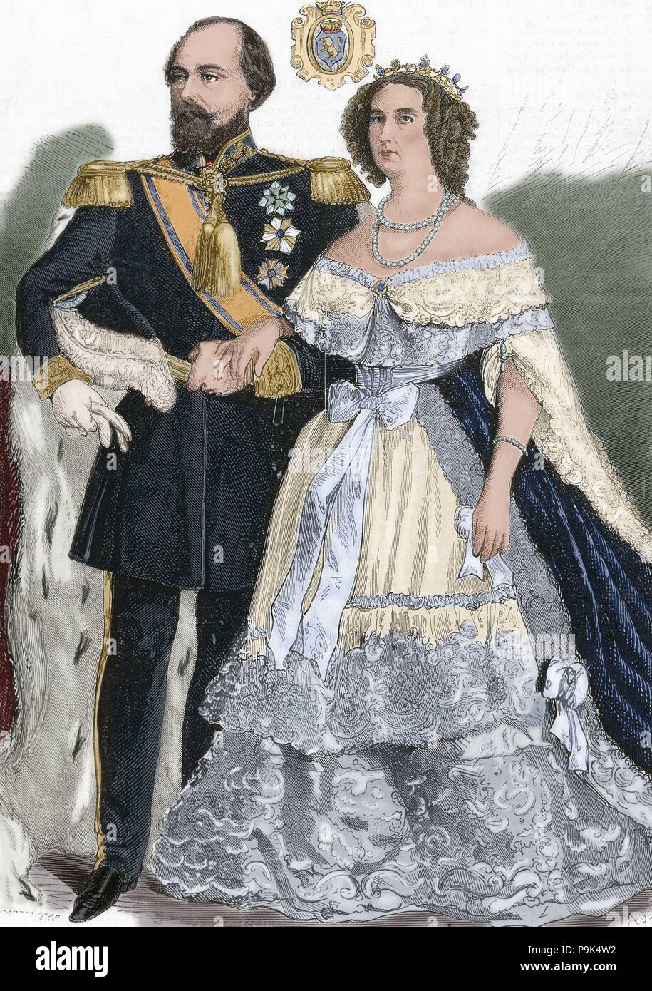 William III (1817-1890). King of the Netherlands and Grand Duke of ...