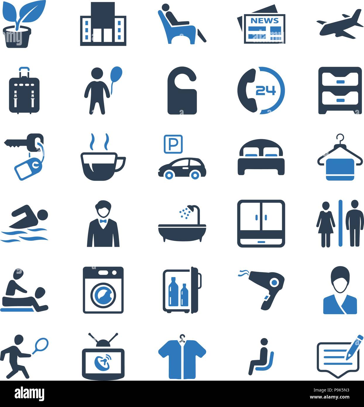 Designed hotel Stock Vector Images - Alamy