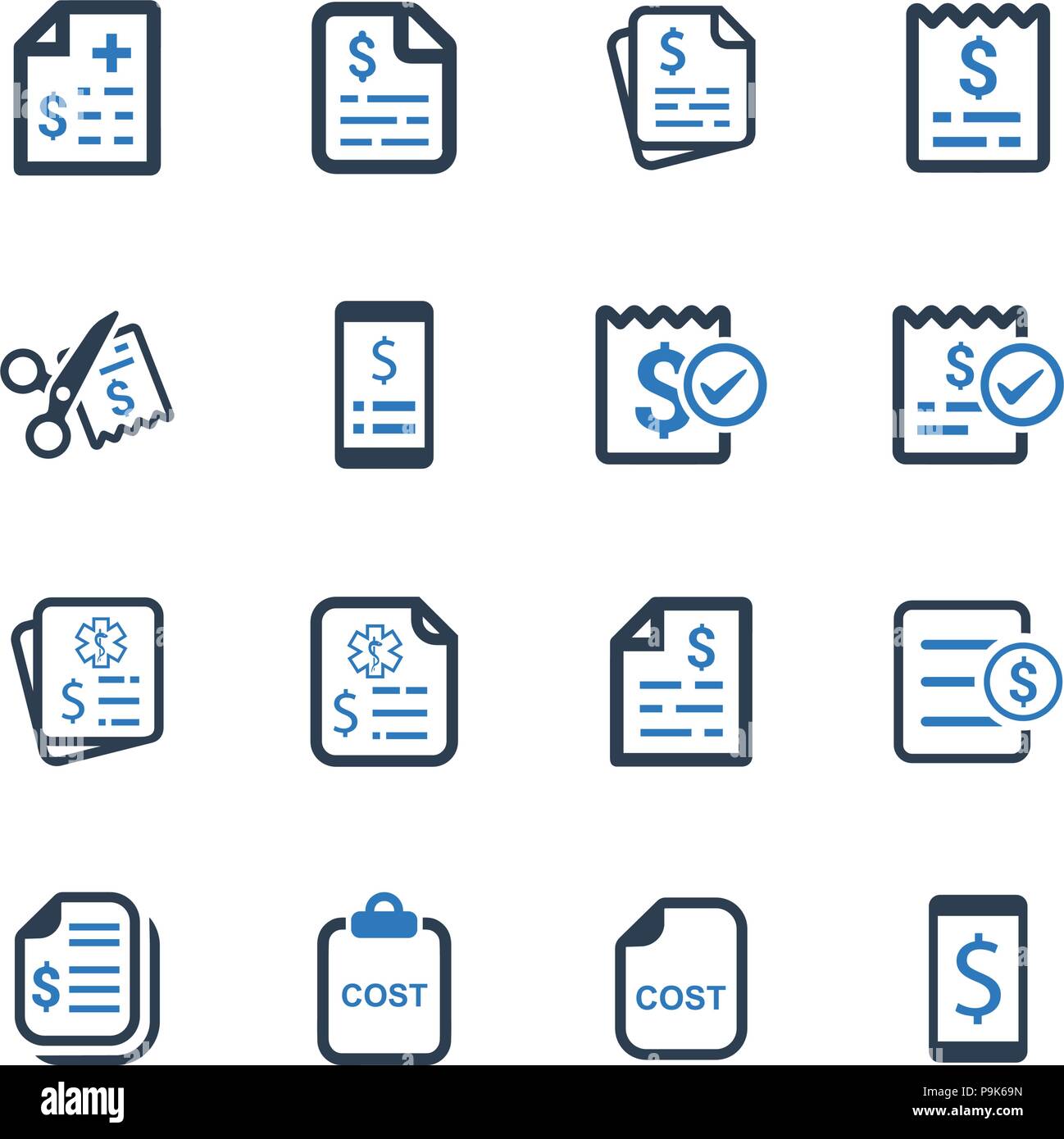 Medical cost reduction Stock Vector Images - Alamy