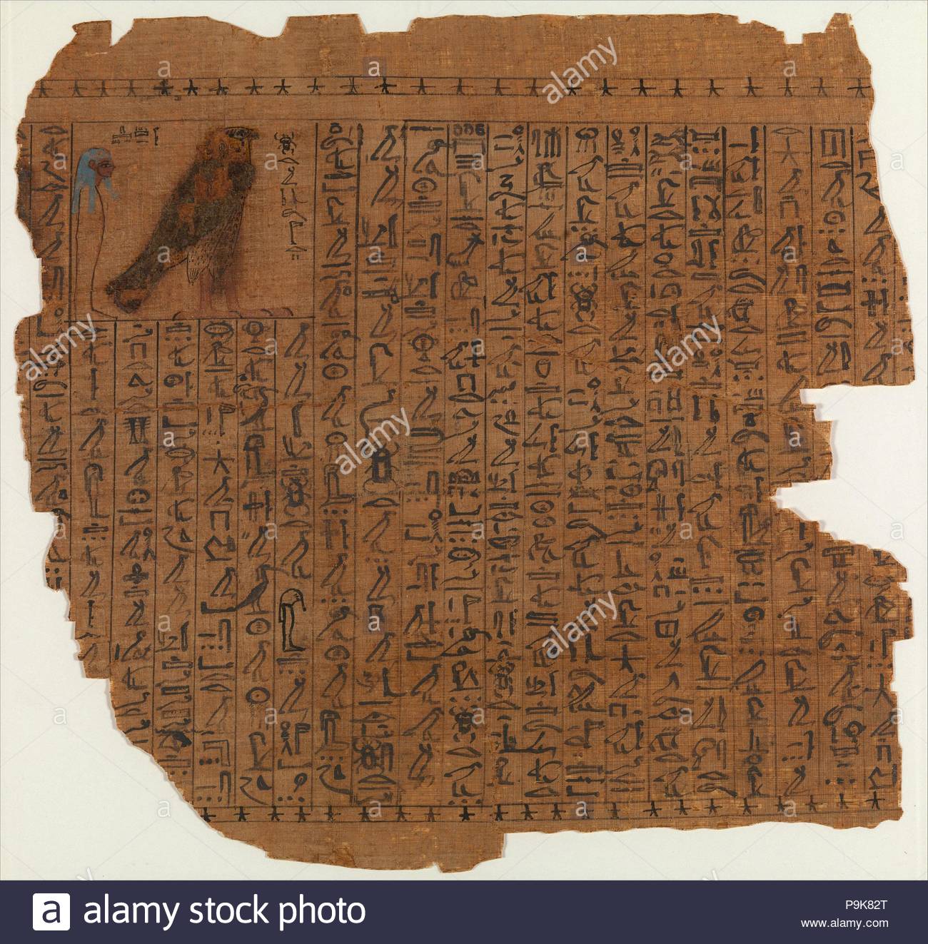 Book Of The Dead Papyrus Stock Photos & Book Of The Dead Papyrus Stock ...