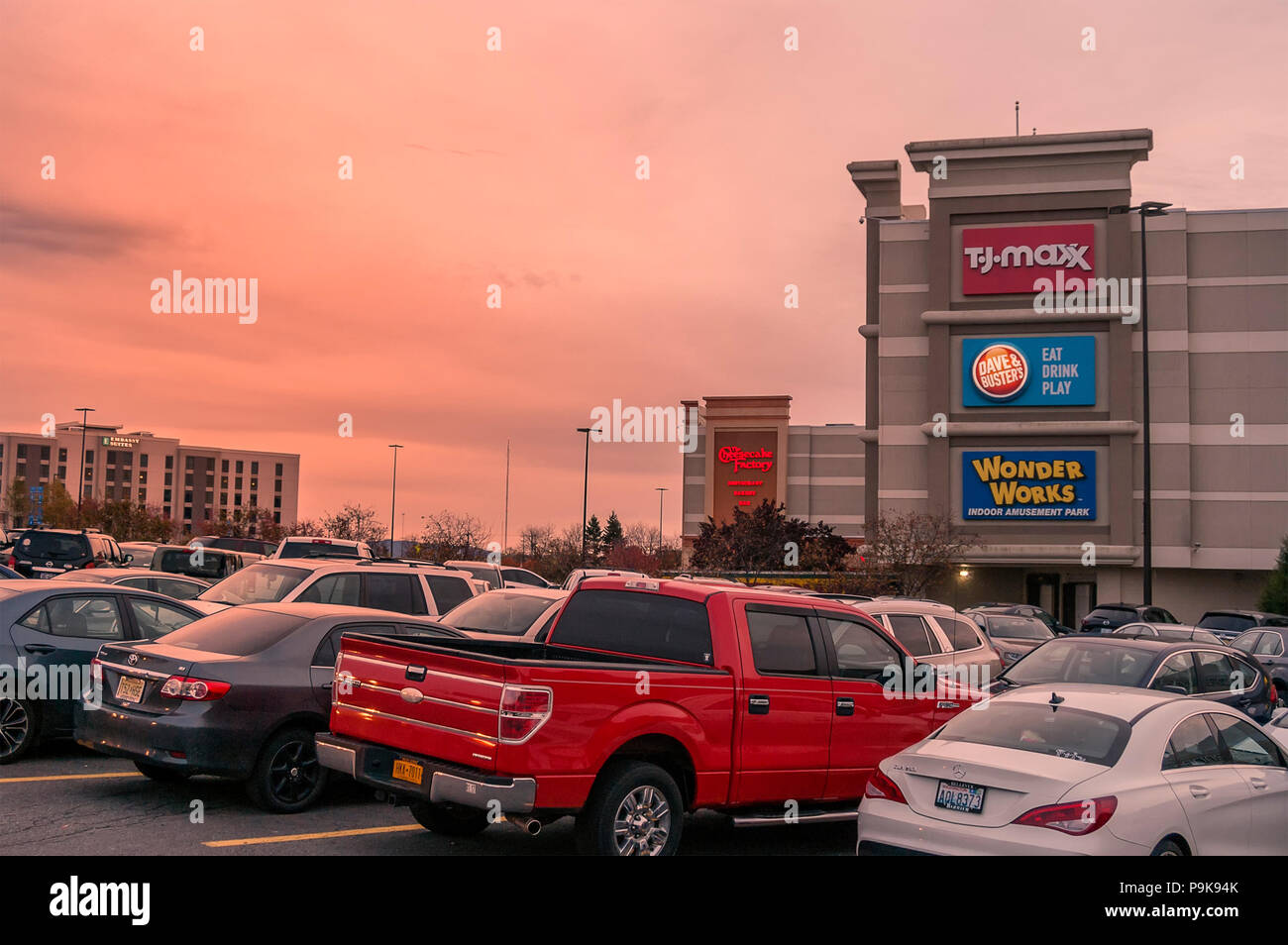 Syracuse, New York-NOV 04, 2017: Destiny USA, previously known as the ...