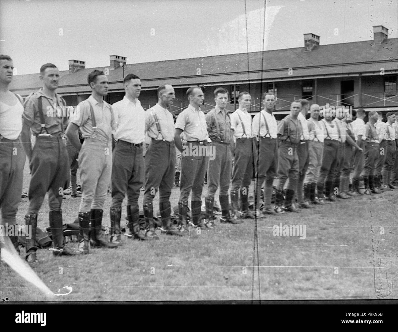 241 SLNSW 15722 Selection of soldiers for Coronation Contingent Stock ...