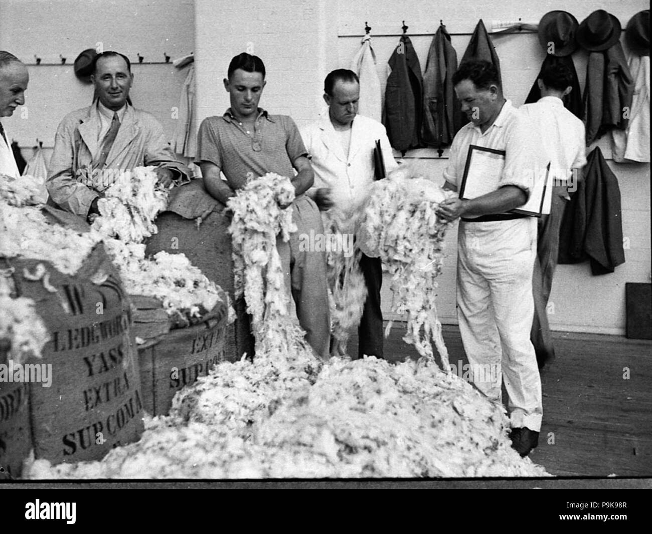 Australian wool history hi-res stock photography and images - Alamy