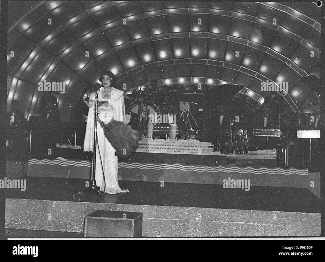 Party black dress Black and White Stock Photos & Images - Alamy