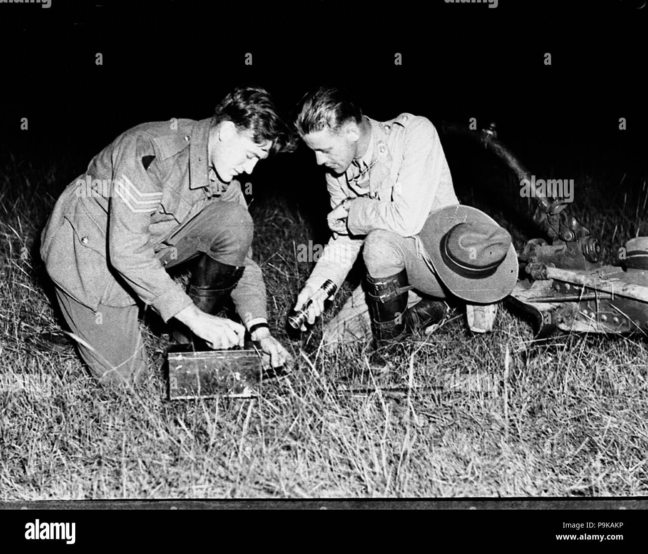 Military field activities Black and White Stock Photos & Images - Alamy
