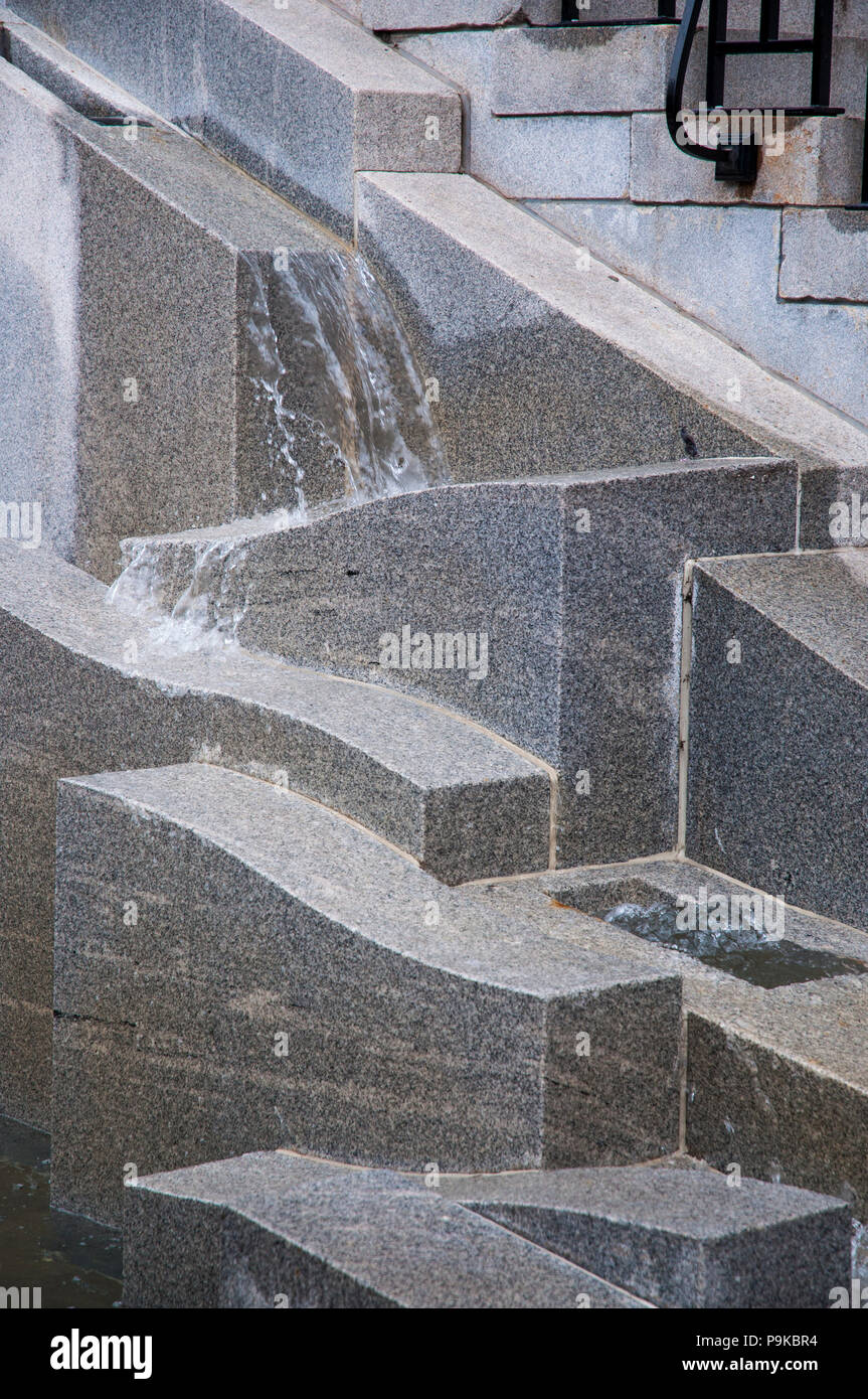 Abstract design of a water flow Stock Photo - Alamy