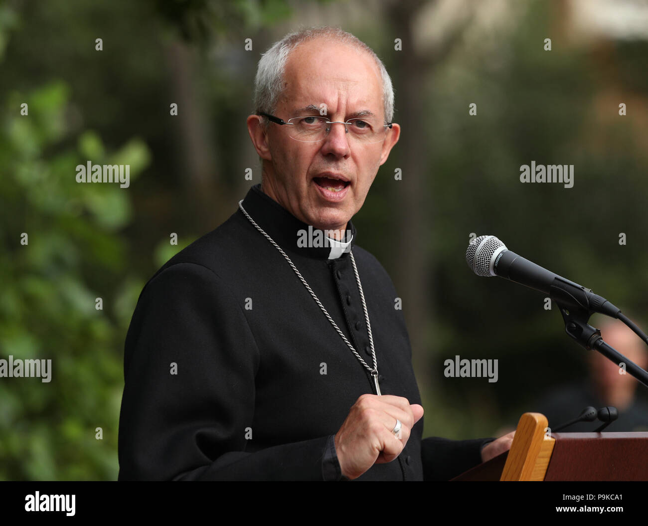 The grand imam of al azhar al sharif at lambeth palace hi-res stock ...