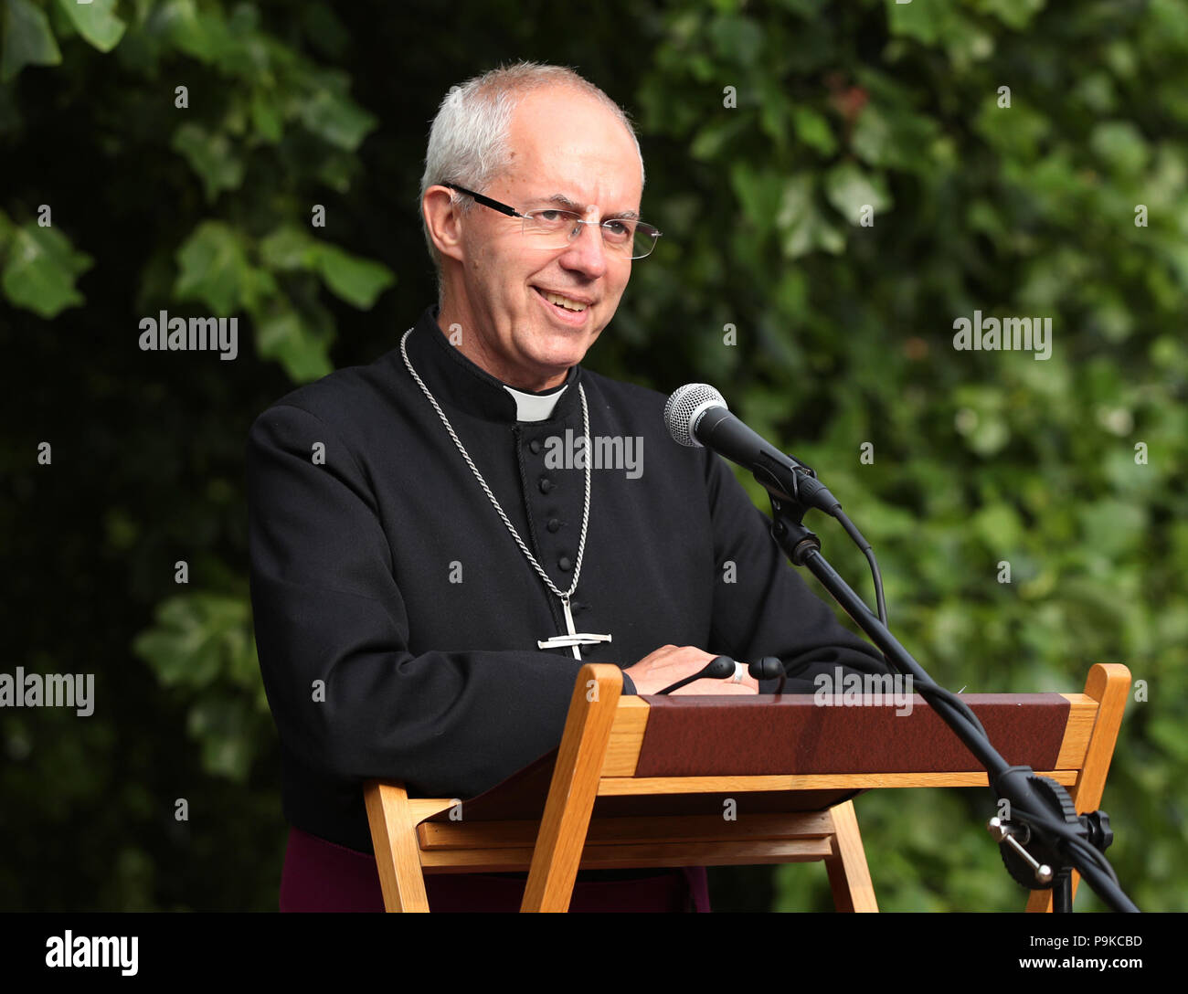 The grand imam of al azhar al sharif at lambeth palace hi-res stock ...