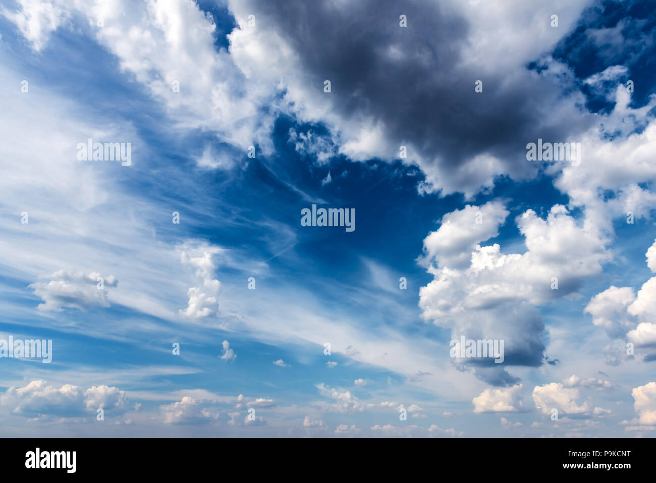 Blue sky background Stock Photo - Alamy