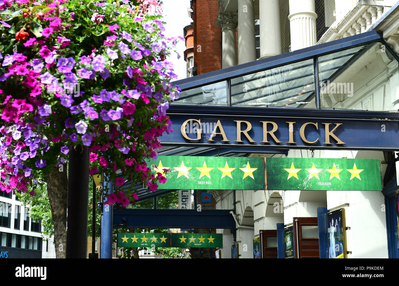 At the garrick theatre in london hi-res stock photography and images ...