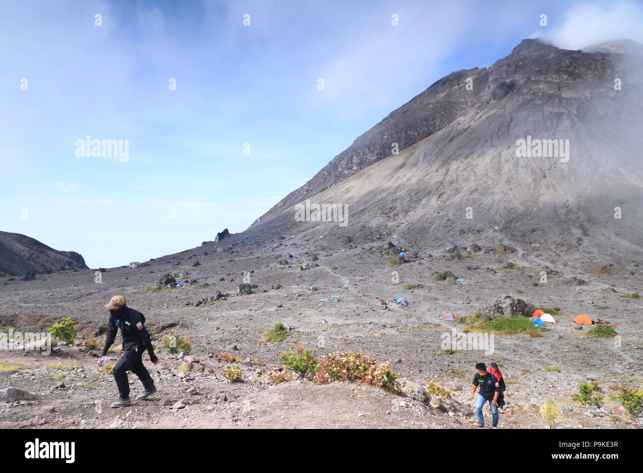 merapi volcano after eruption Stock Photo - Alamy