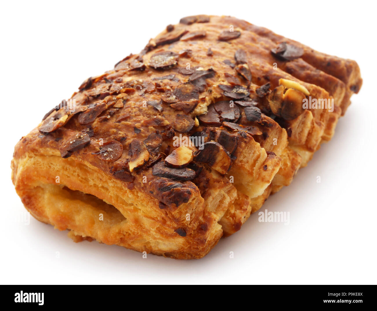 Tebirkes, kind of Danish bread over white background Stock Photo - Alamy