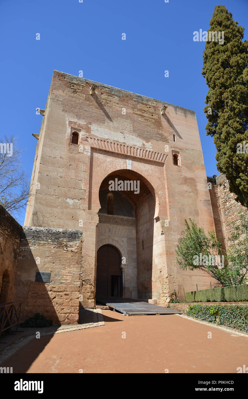 Gate justice alhambra granada spain hi-res stock photography and images ...