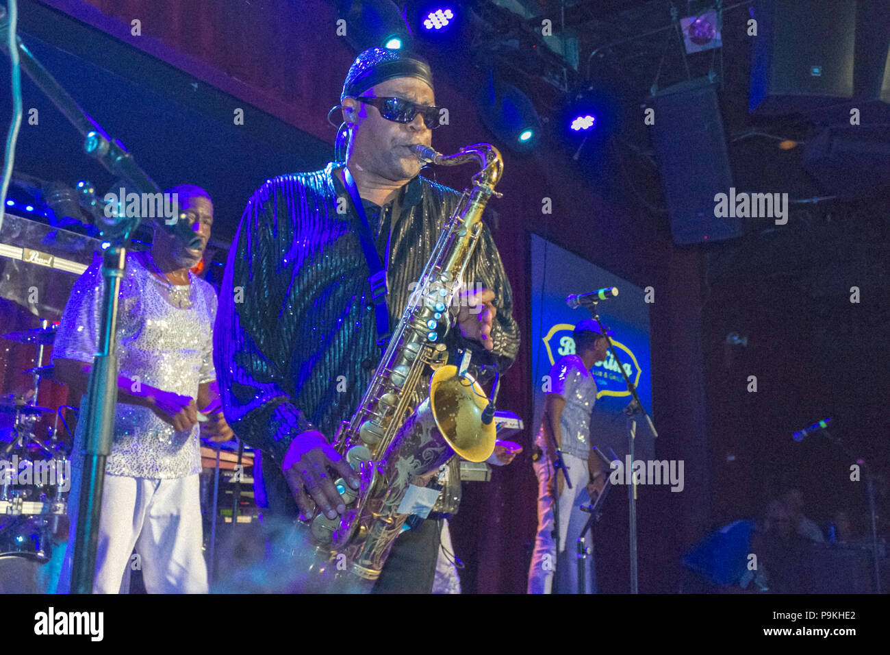 Photographer Keith Rogers- Kool & the Gang Stock Photo - Alamy