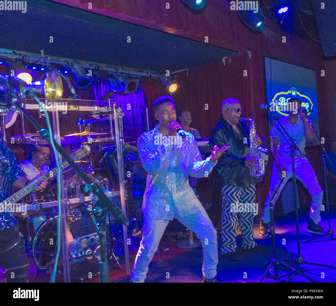 Photographer Keith Rogers- Kool & the Gang Stock Photo - Alamy
