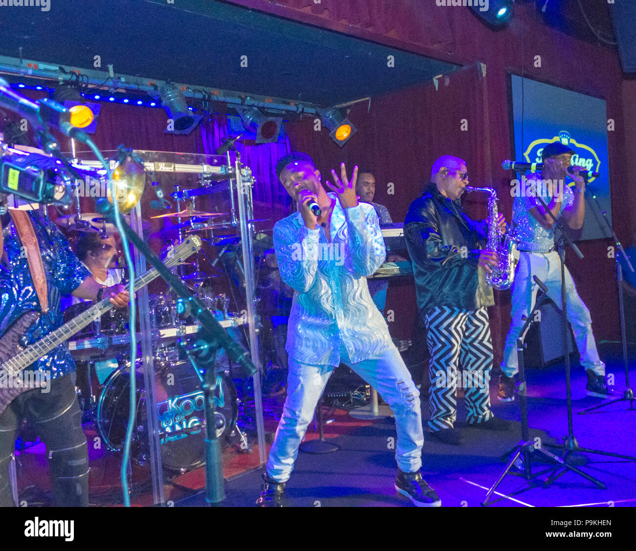 Photographer Keith Rogers- Kool & the Gang Stock Photo - Alamy