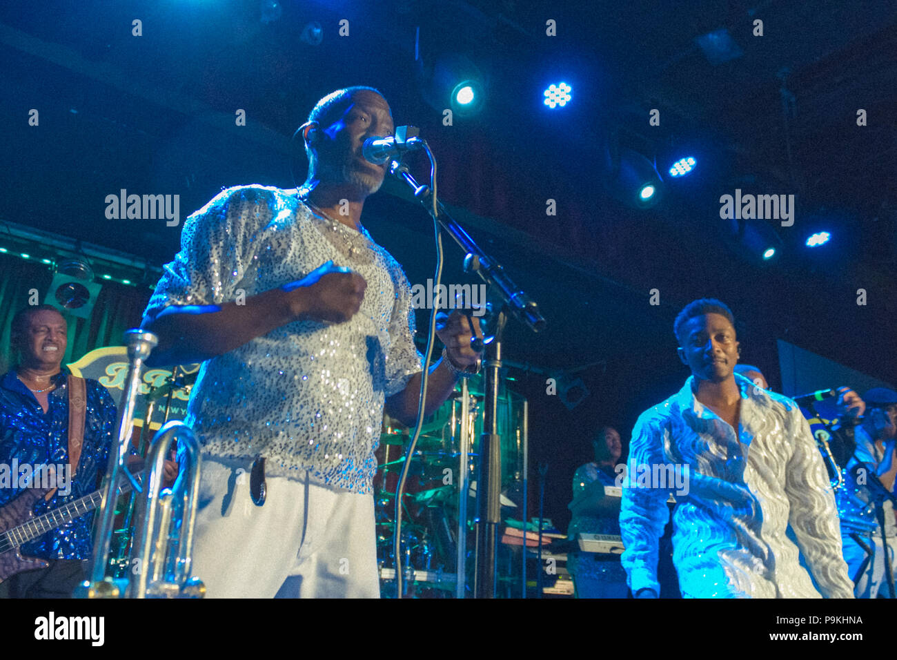 Photographer Keith Rogers- Kool & the Gang Stock Photo - Alamy
