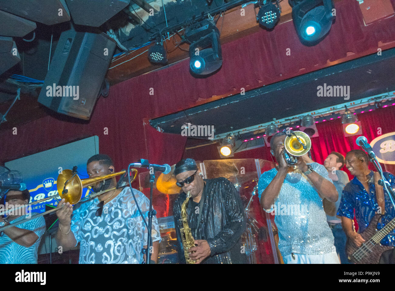 Photographer Keith Rogers- Kool & the Gang Stock Photo - Alamy