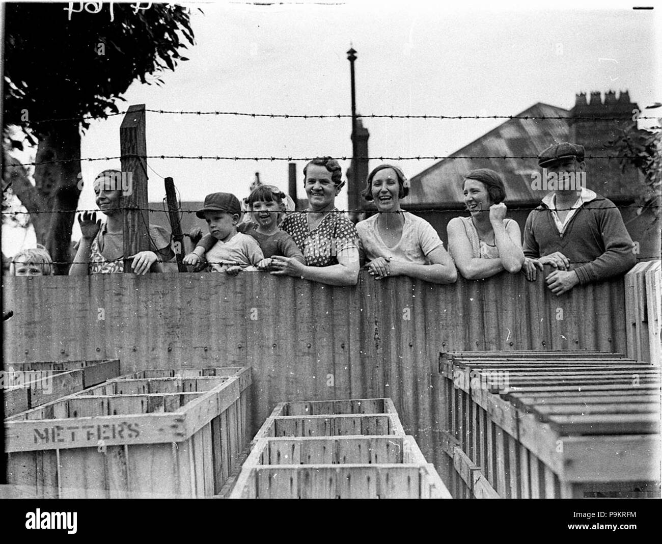 Fence observation hi-res stock photography and images - Alamy