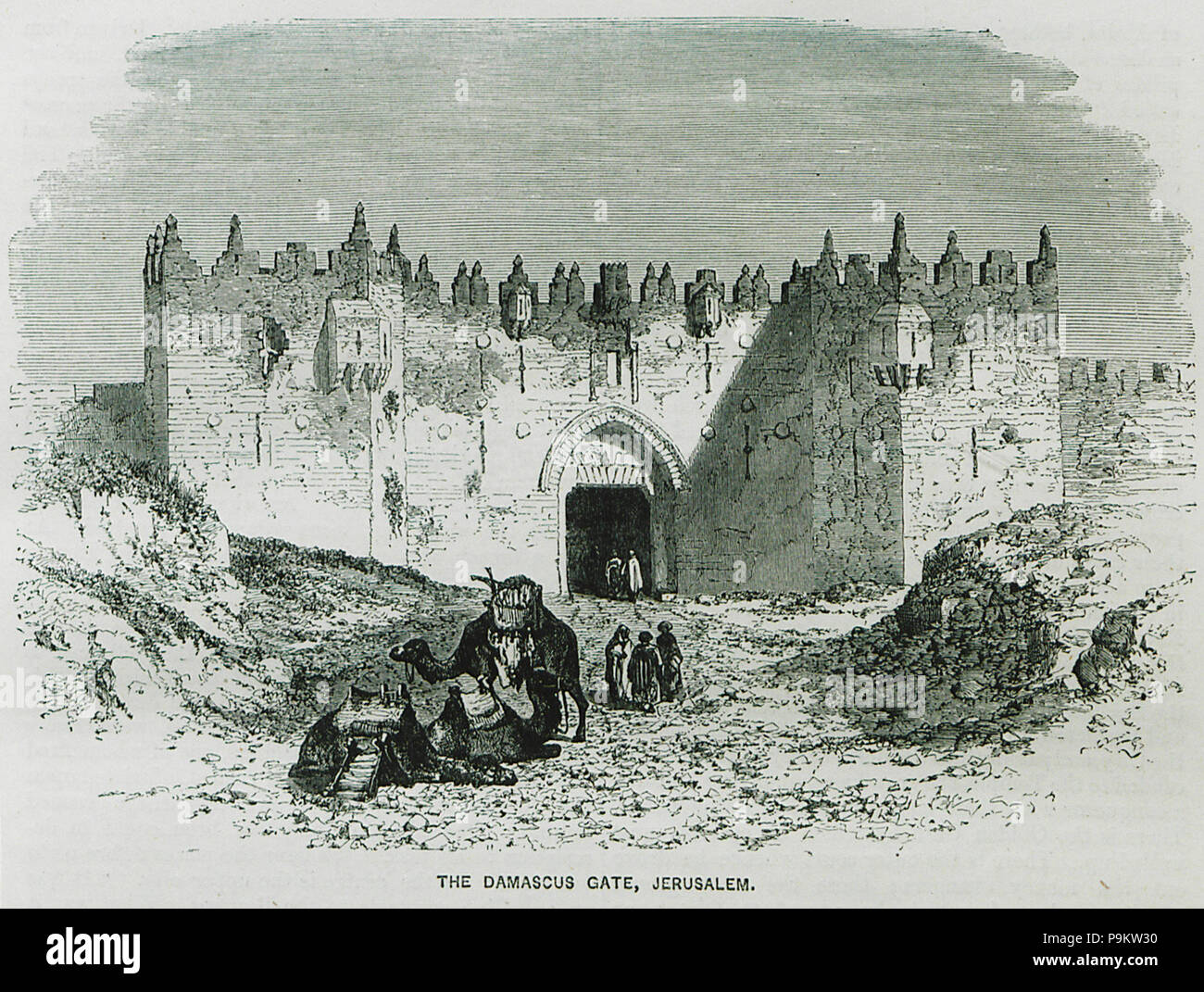19th century jerusalem damascus hi-res stock photography and images - Alamy