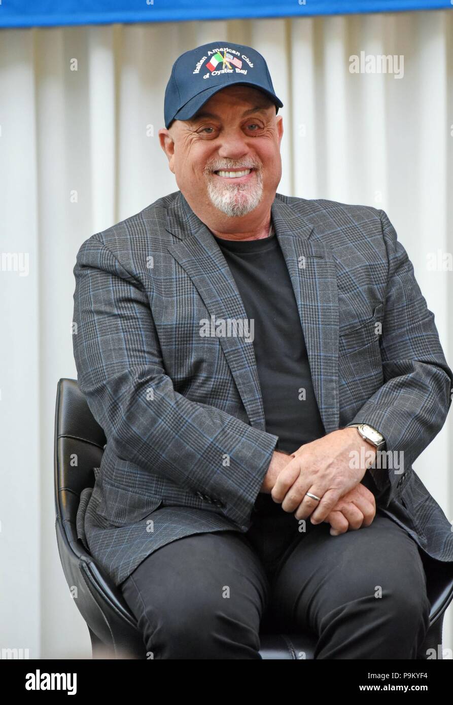 New York, NY, USA. 18th July, 2018. Billy Joel at a public appearance ...