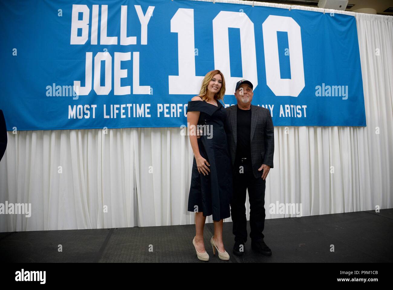 New York, NY, USA. 18th July, 2018. Alexis Roderick, Billy Joel at a ...