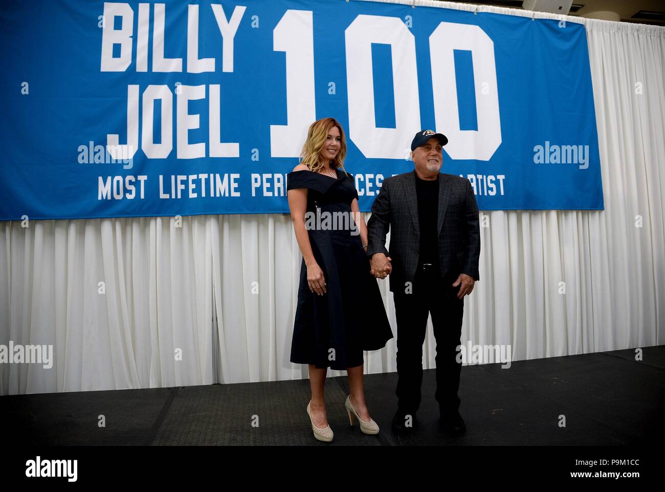 New York, NY, USA. 18th July, 2018. Alexis Roderick, Billy Joel at a ...