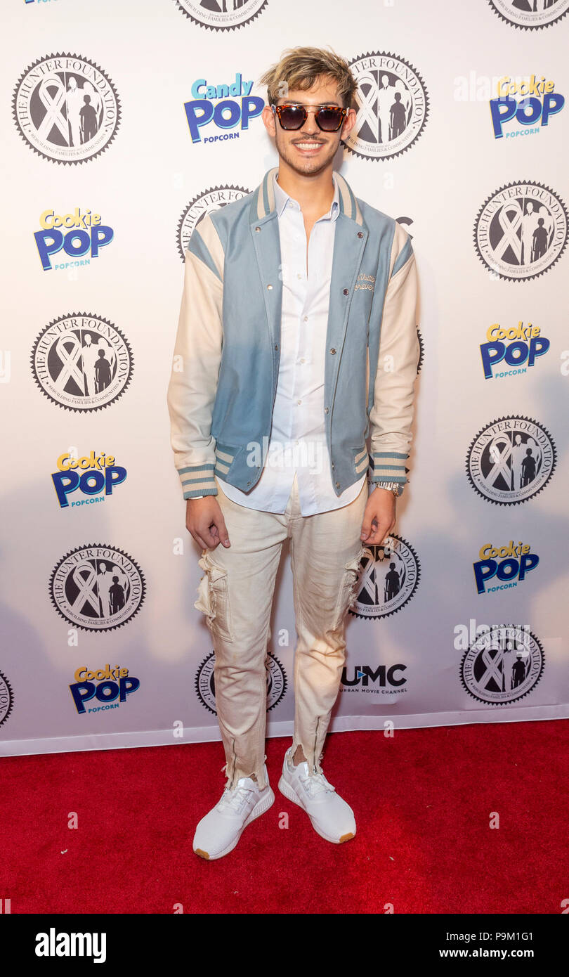 New York, NY - July 18, 2018: Nick Hissom attends Wendy Williams and ...