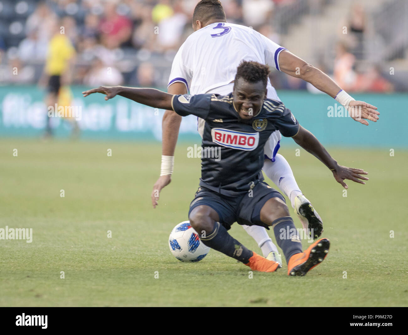 Chester, Pennsylvania, USA. 18th July, 2018. Philadelphia Union ...