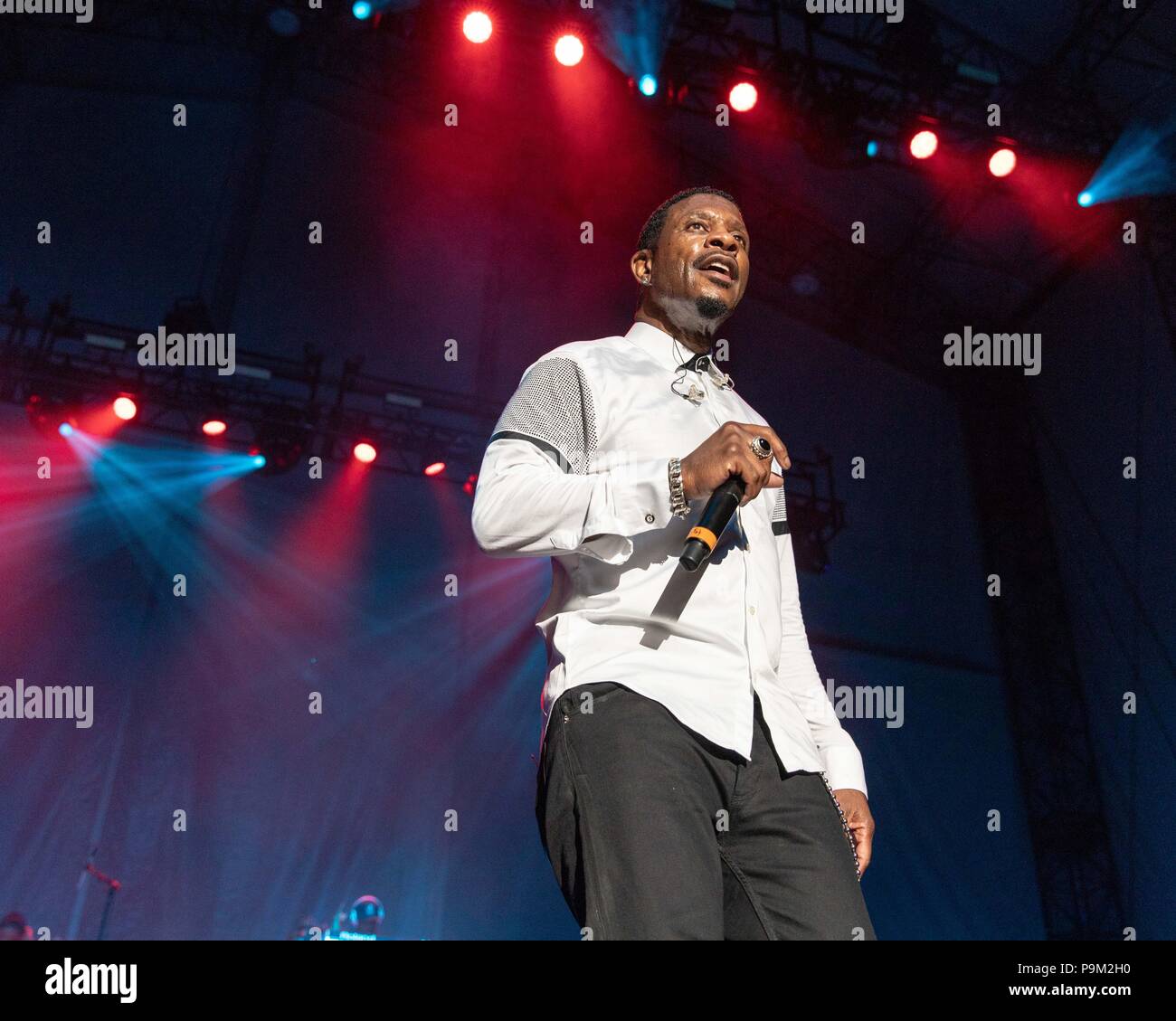Chicago, Illinois, USA. 14th July, 2018. KEITH SWEAT during the 4th ...