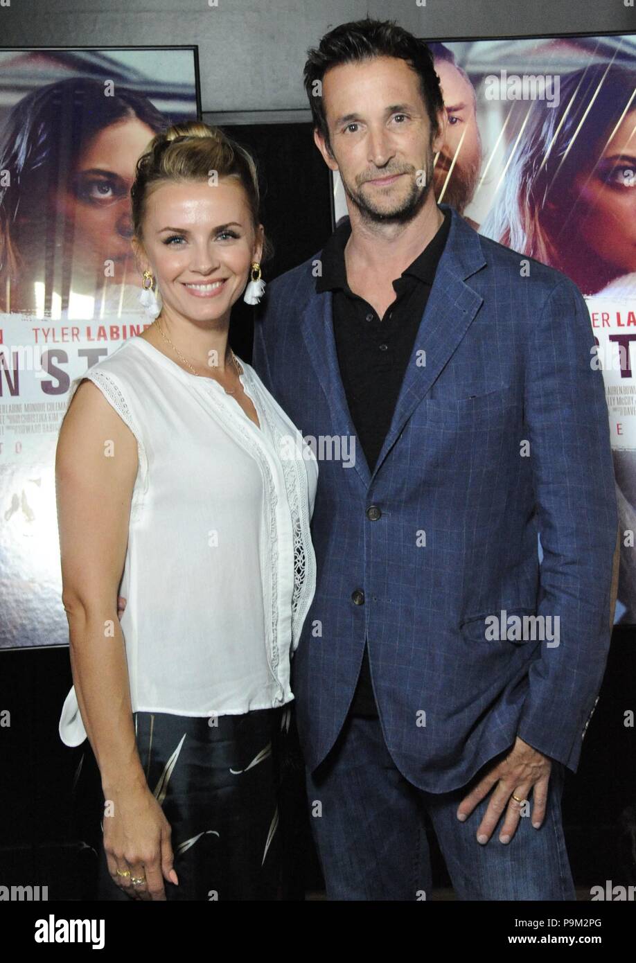 Los Angeles, CA, USA. 18th July, 2018. Sara Wyle, Noah Wyle at arrivals ...