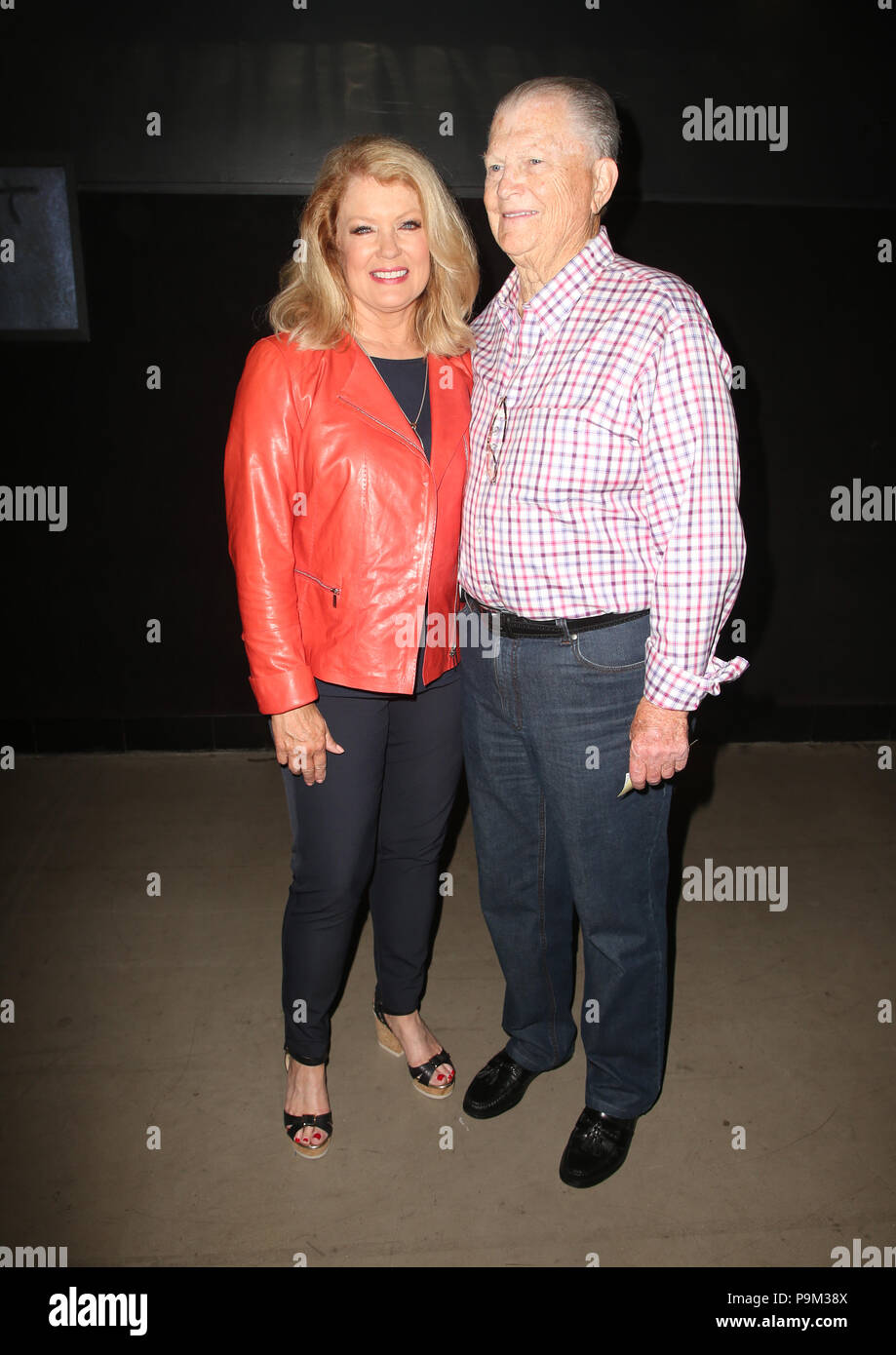 Hollywood, Ca. 18th July, 2018. Mary Hart, Burt Sugarman, at the Los ...