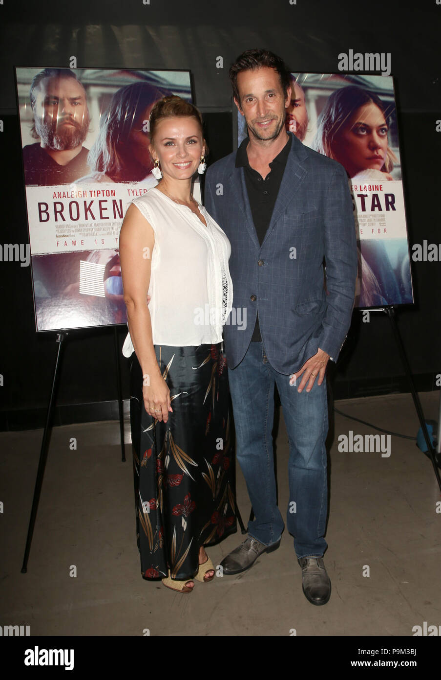 Hollywood, Ca. 18th July, 2018. Sara Wyle, Noah Wyle, at the Los ...