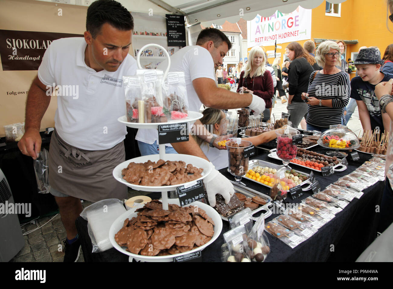 Gladmat food festival hi-res stock photography and images - Alamy