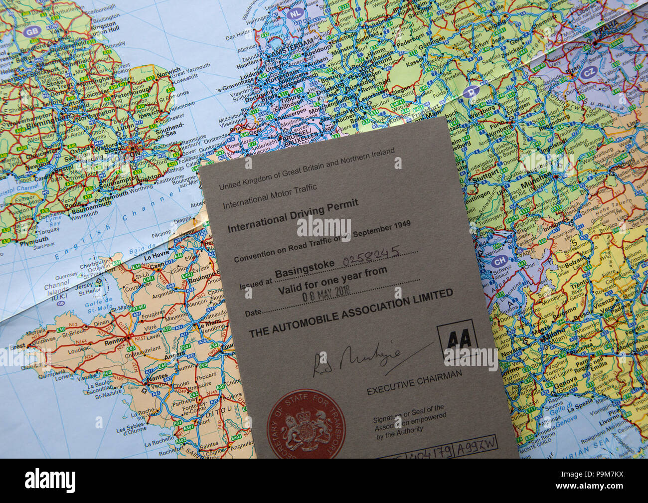 International driving permit europe hi-res stock photography and images ...