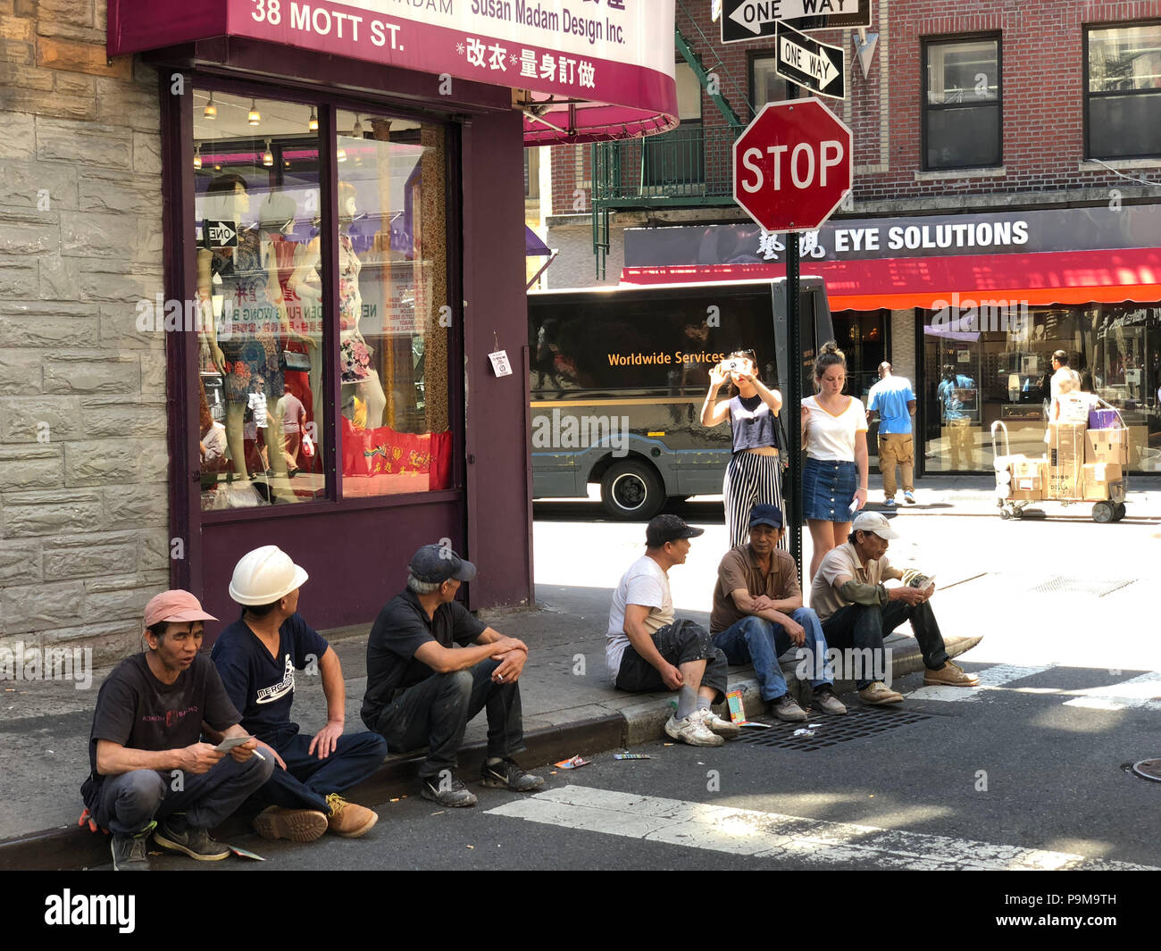 New York, New York, USA. 18th July, 2018. Chinese Vietnamese Thai Asian ...