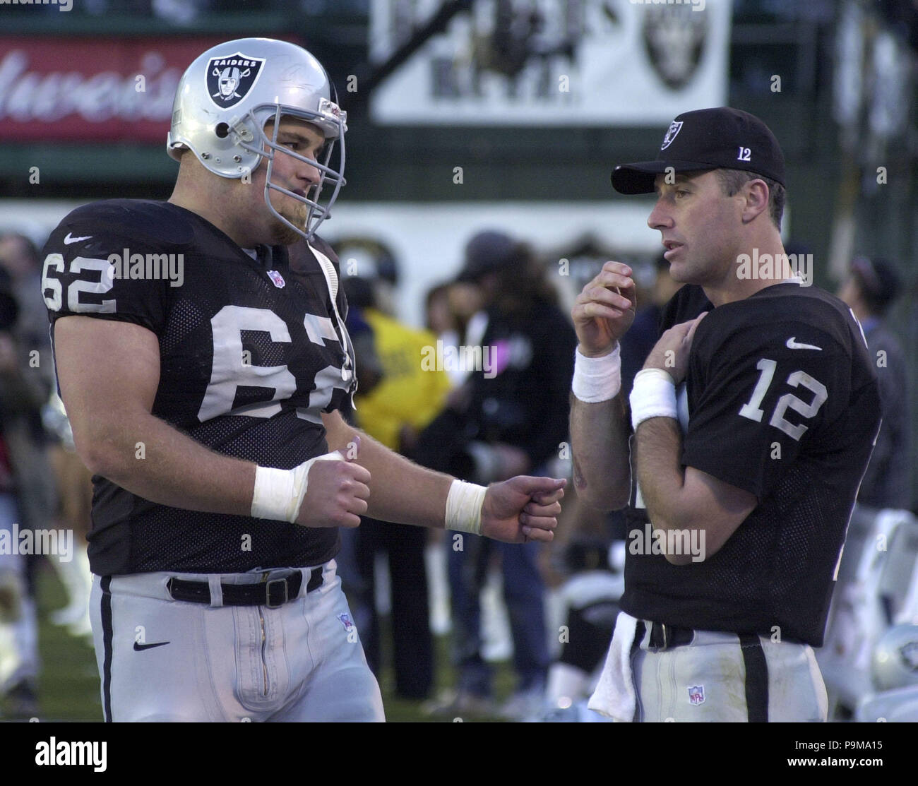 Oakland raiders center adam treu hi-res stock photography and images ...