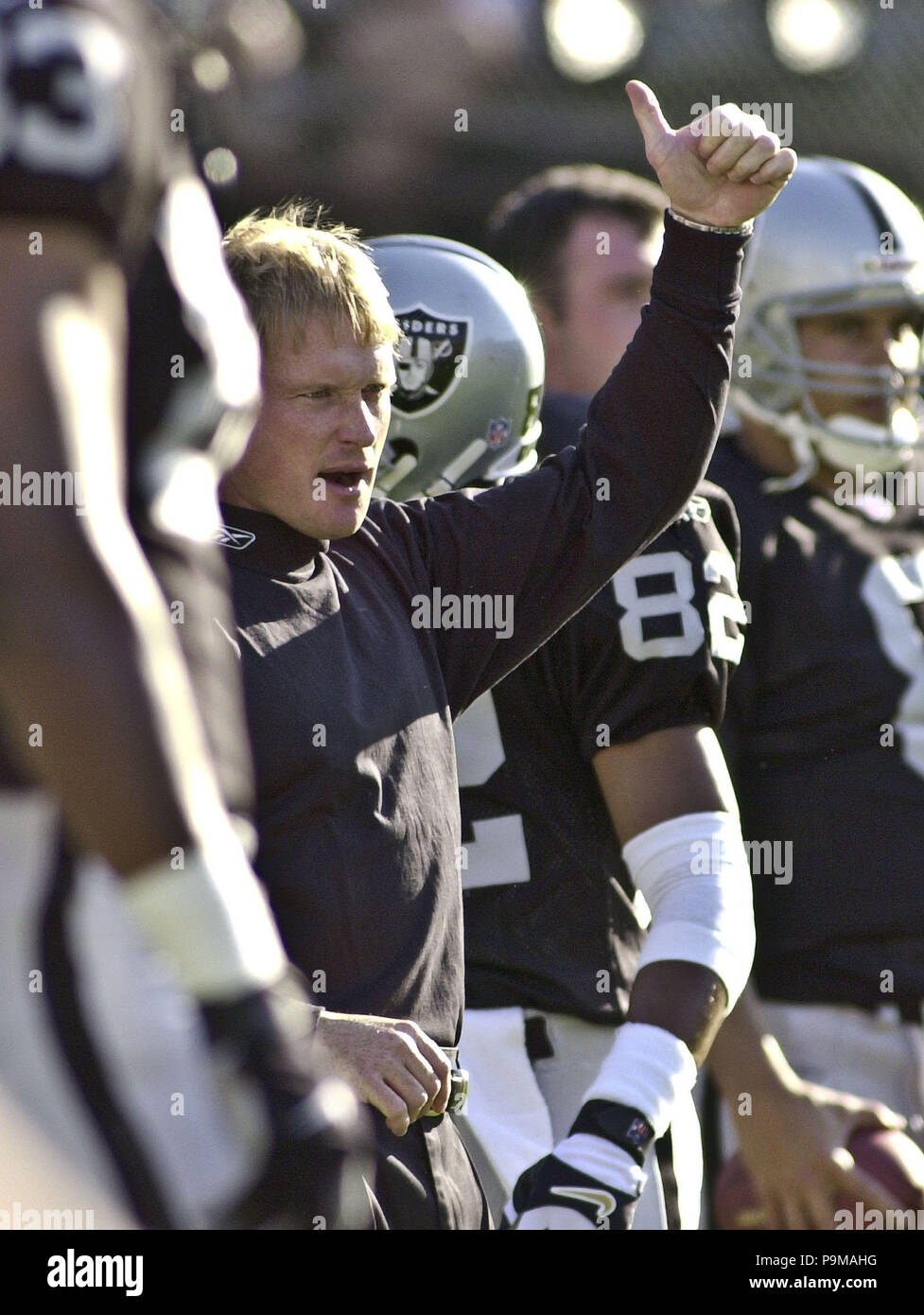 Oakland raider coach jon gruden hi-res stock photography and images - Alamy