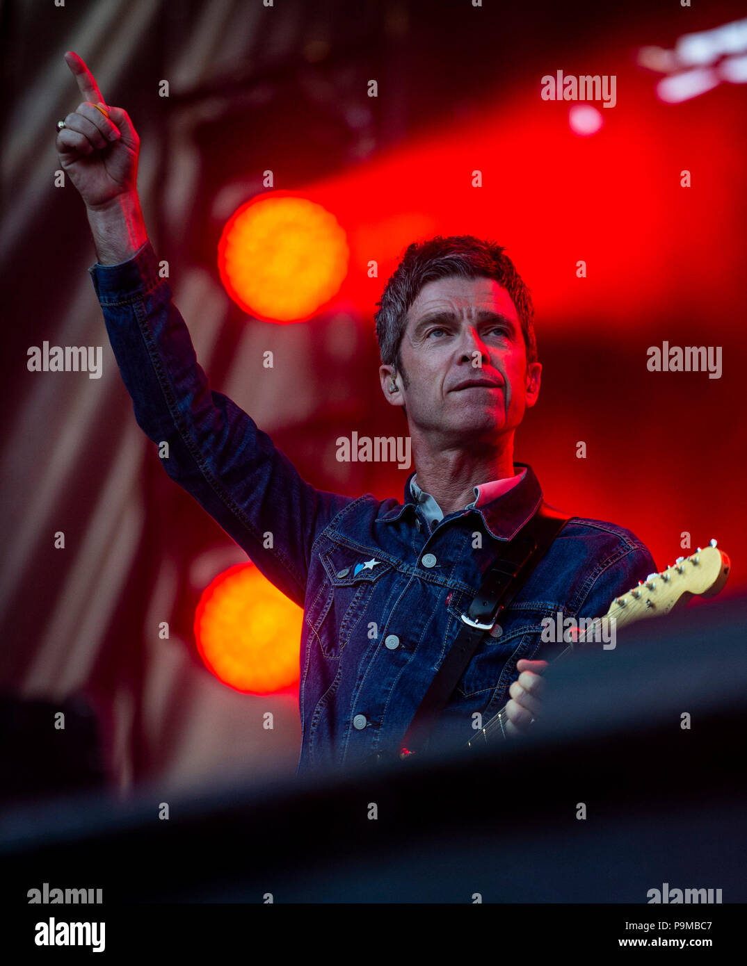 Edinburgh Castle, Scotland, UK. 19th July, 2018. Noel Gallagher's High ...