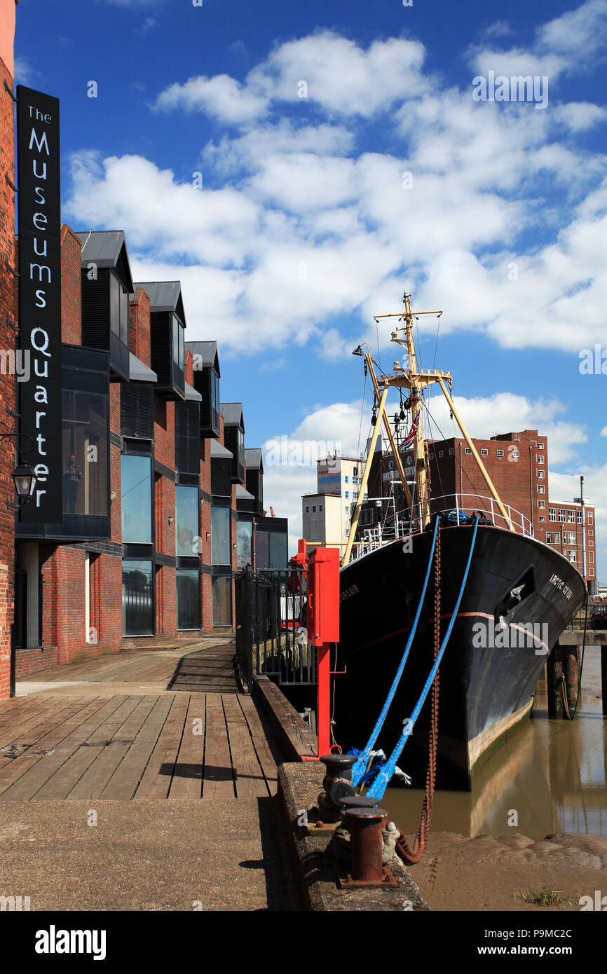 Arctic corsair trawler in hull hi-res stock photography and images - Alamy