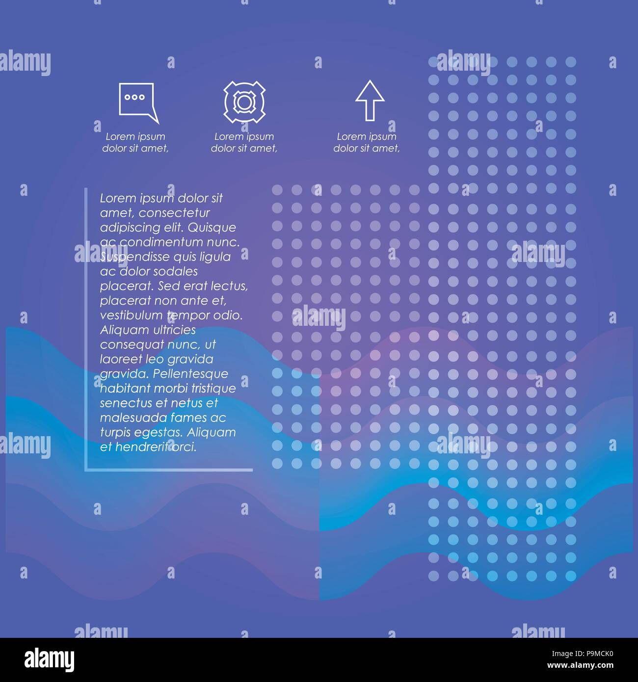 template infographic with figures geometrics vector illustration design ...