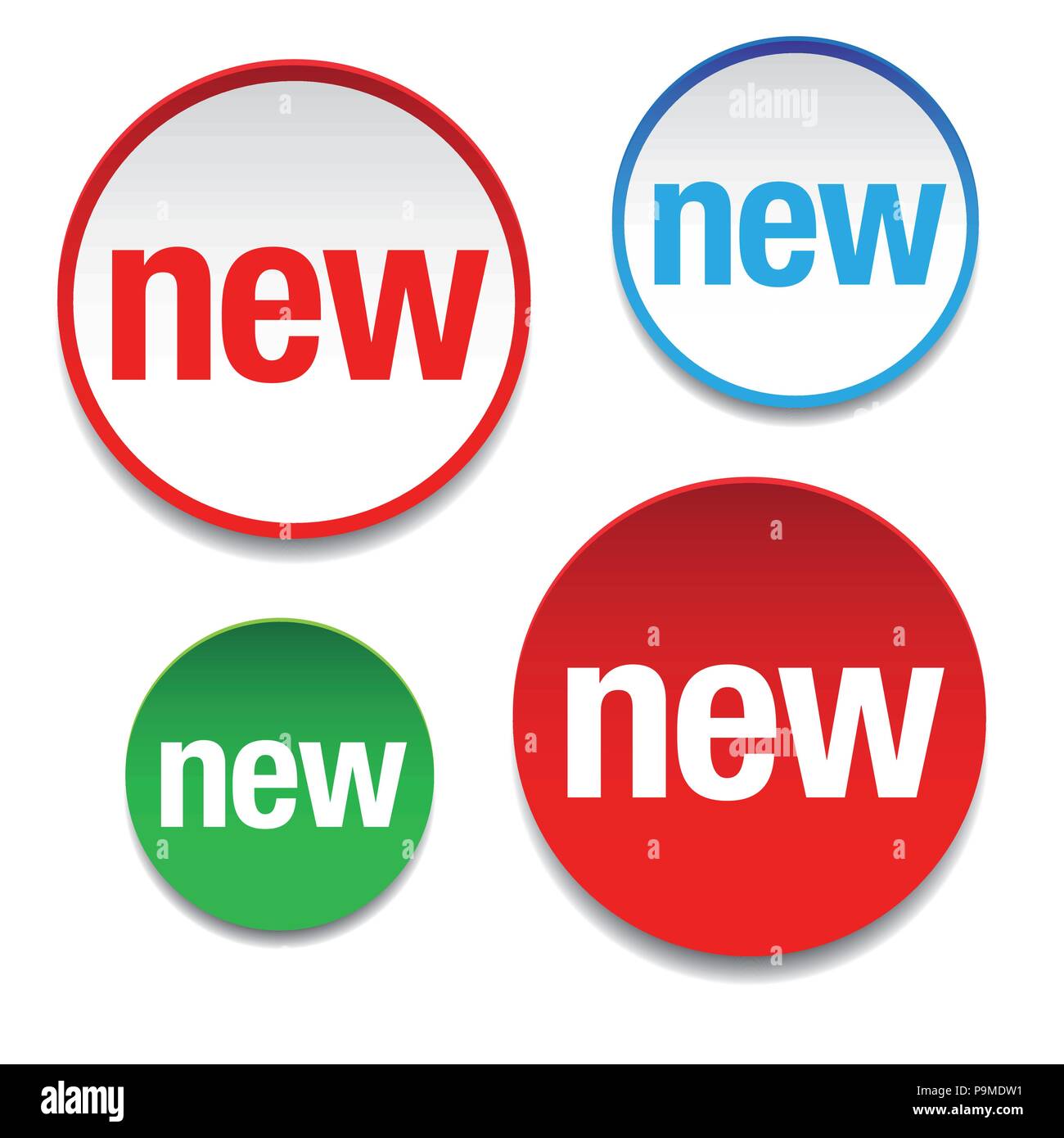New label set tag vector Stock Vector Image & Art - Alamy