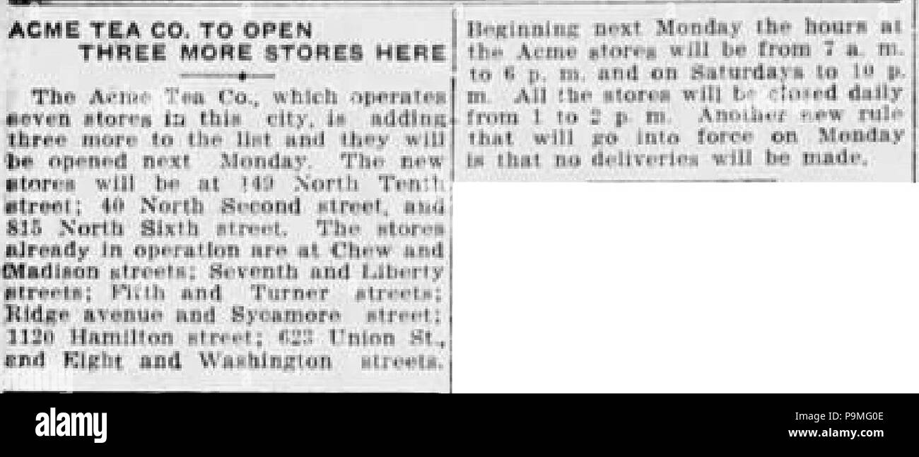 Acme company hi-res stock photography and images - Alamy