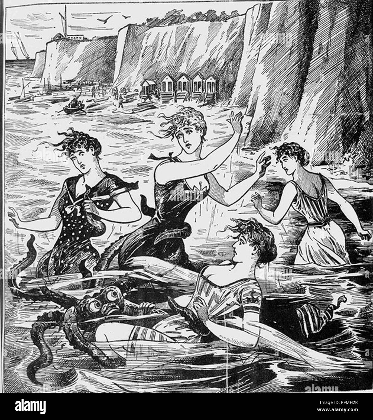 Bathers hi-res stock photography and images - Alamy